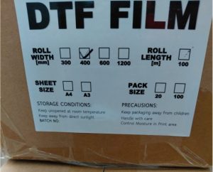 DTF FILM – In-House Branding